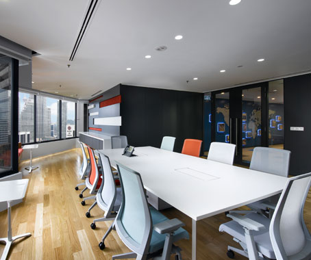 Sherwin-Williams Office by M Moser | Indesign Live: Interior Design and ...