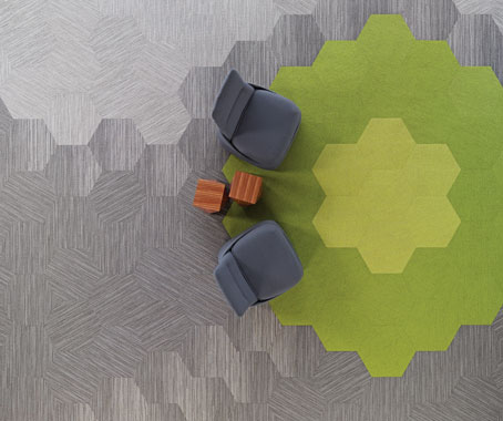 Hexagon: A Carpet Tile Evolution | Indesign Live: Interior Design and ...
