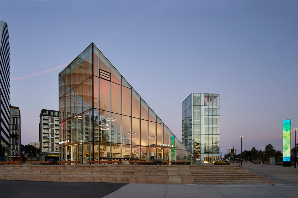 Creating a village square: Green Square Library | IndesignLive