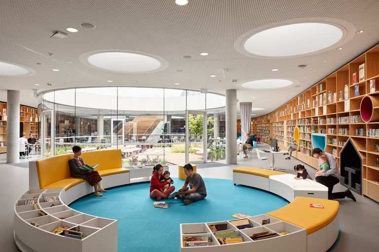 Creating a village square: Green Square Library | IndesignLive