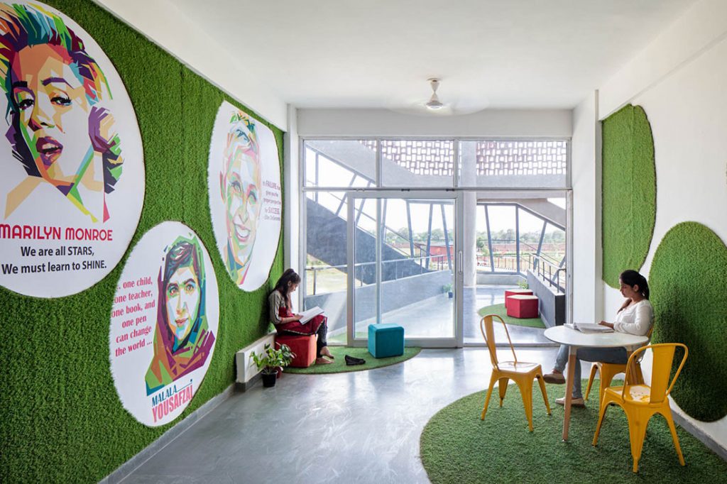 Girls hostel building by ZED Lab serves to sustain the future ...