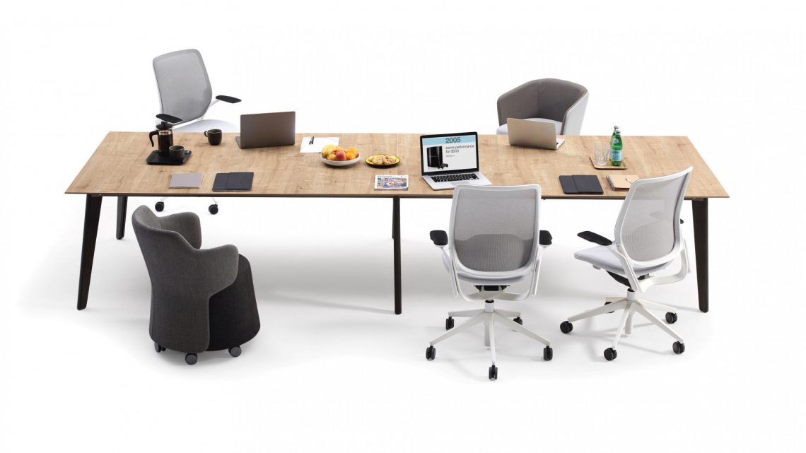 Cubb tables by Orangebox - Steelcase | IndesignLive