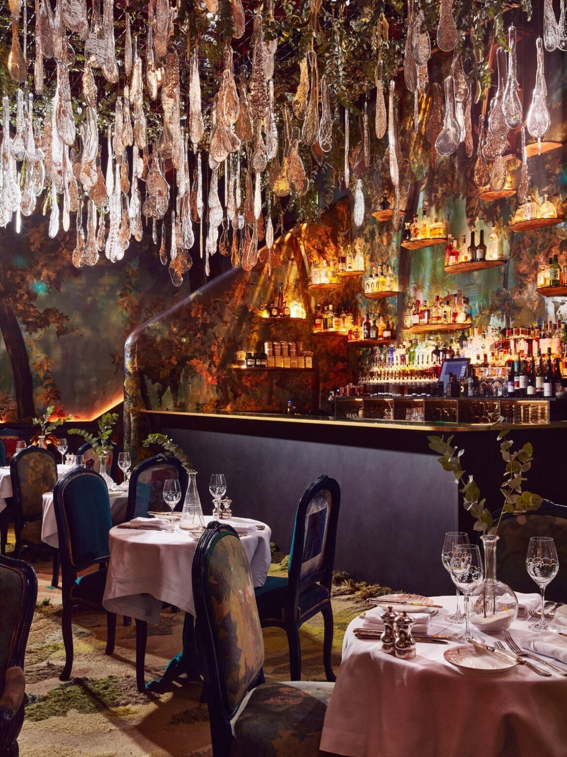 Lasvit brings fairy-tale forest to life and 'light' at Sketch, London