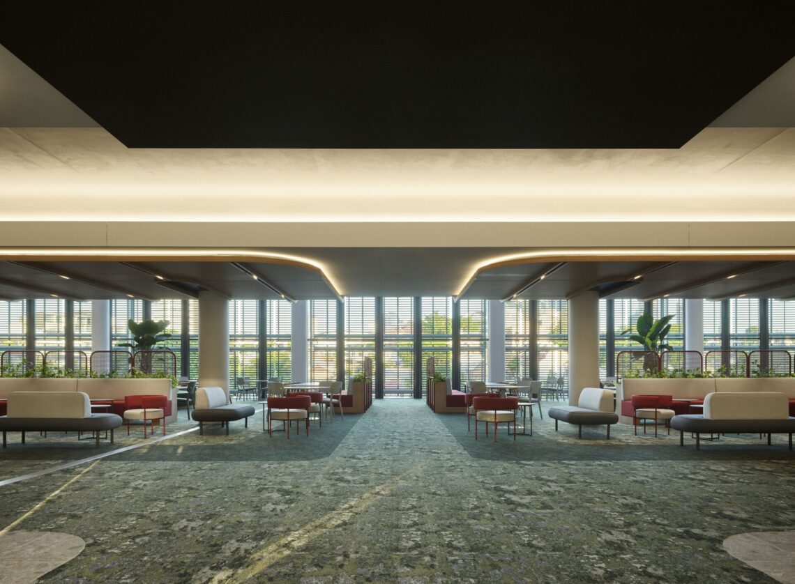 Queensland’s Suncorp Stadium hospitality spaces get a vibrant – and ...