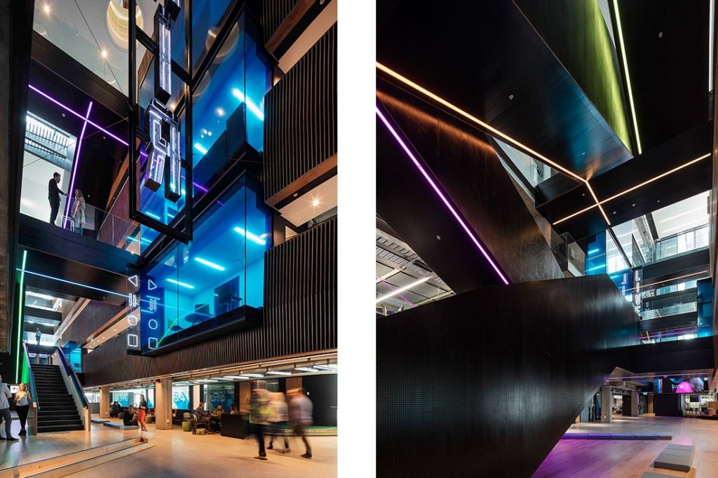 Blade Runner-inspired workplace by Warren and Mahoney | IndesignLive