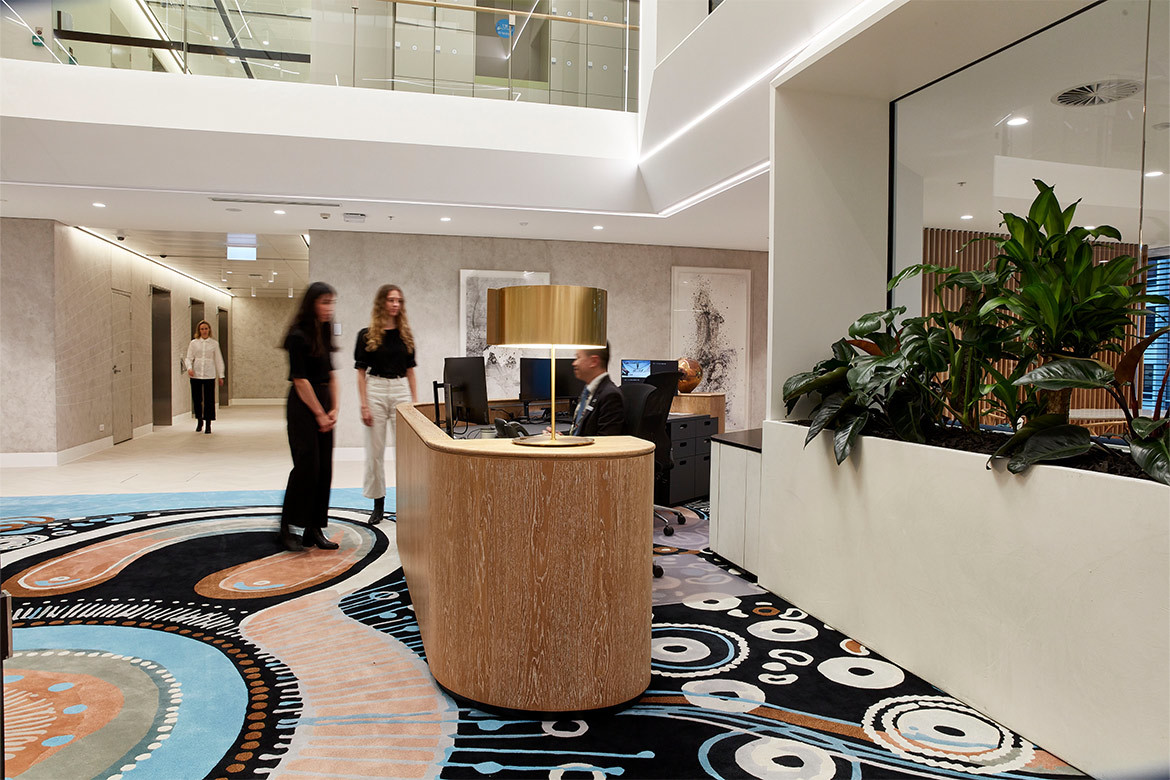 Hot Black refurbishes ANZ's Sydney office | IndesignLive