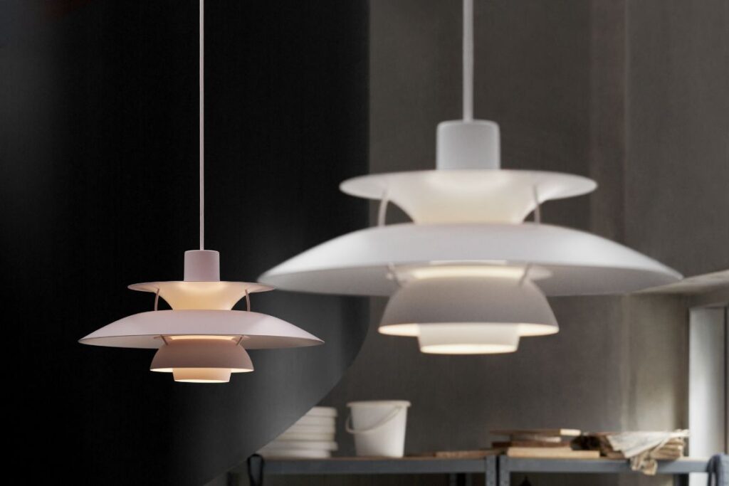 Louis Poulsen’s iconic PH 5 pendant debuts in stylish new pastel ...