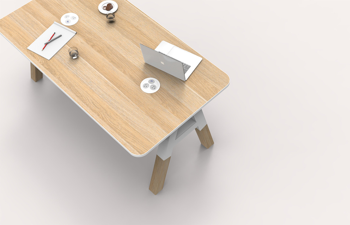 Alpha Bench | Office Furniture | AWM | Indesignlive The Collection