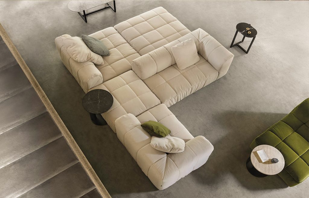 Strips Sofa - Space | IndesignLive