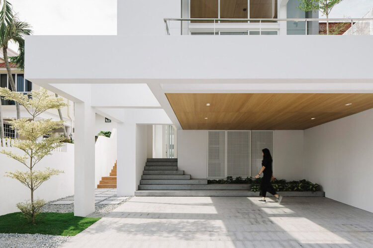 Park + Associates' Assembled House Steps Up Semi Detached House Design ...