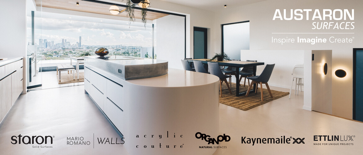 Staron Solid Surfaces - Austaron Surfaces | IndesignLive