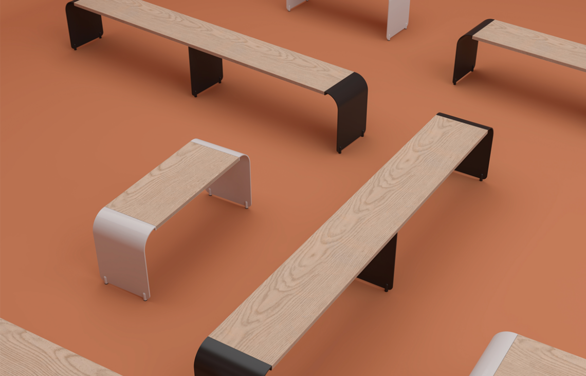 BENCH seating - Klaro Industrial Design | IndesignLive