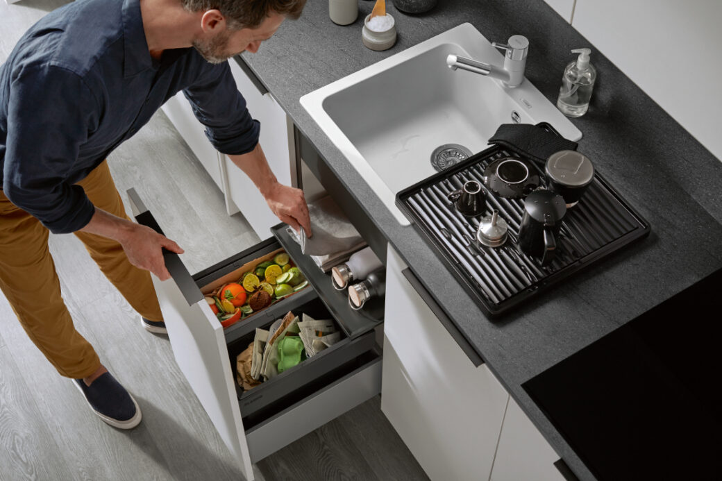 Hidden waste separation system that every kitchen needs | Indesign Live ...