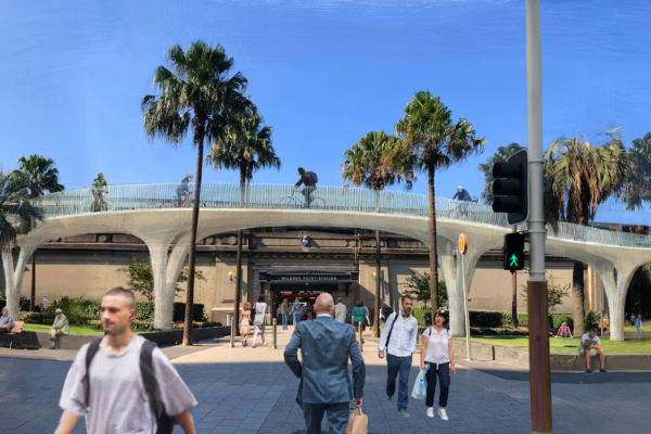 Bike ramp design competition - Sydney Harbour Bridge | Indesign Live