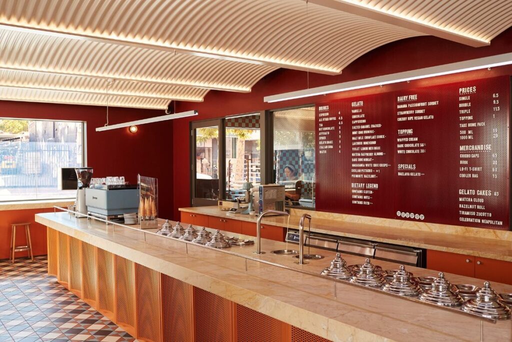 Bosske Architecture - CHICHO Gelato Store | IndesignLive