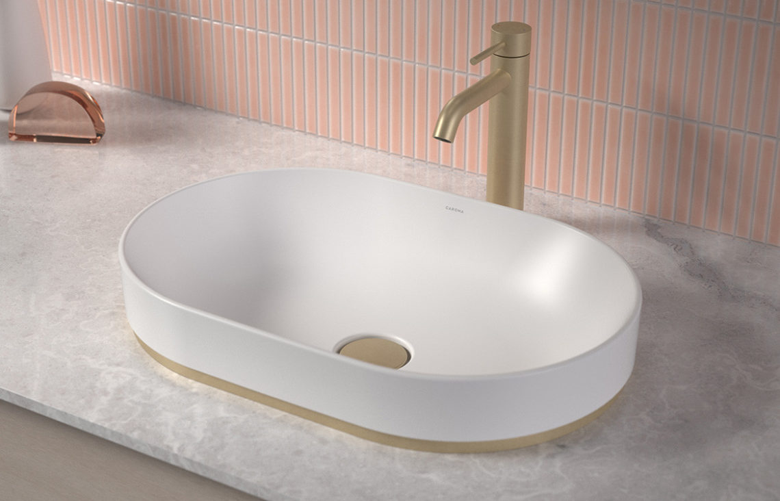 Caroma Liano II Colour Basin Collection - Caroma | IndesignLive