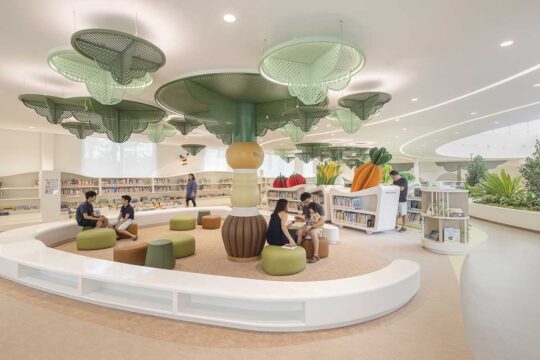 Choa Chu Kang Public Library offers a multi-dimensional experience for ...