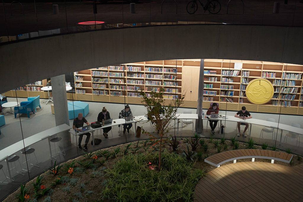Creating a village square: Green Square Library | IndesignLive