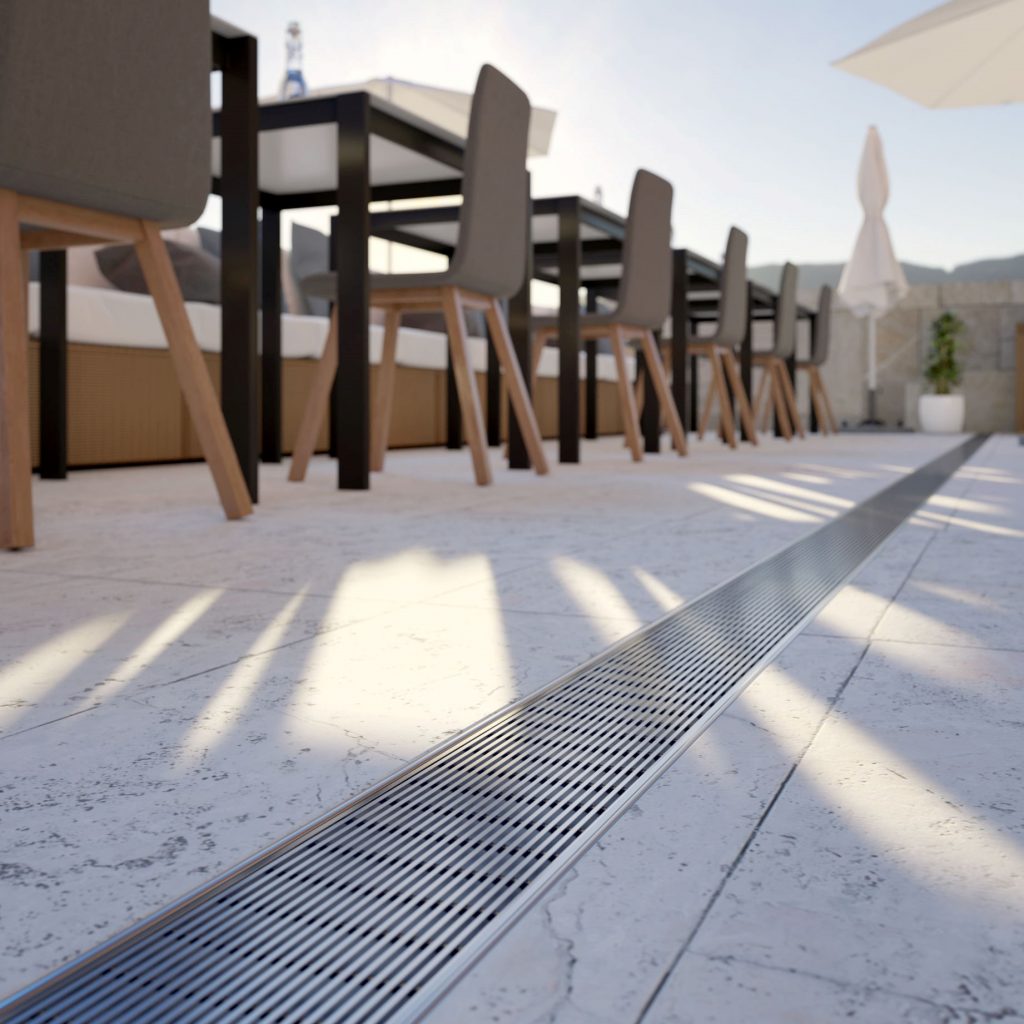 Grated Linear Drainage - Stormtech | IndesignLive
