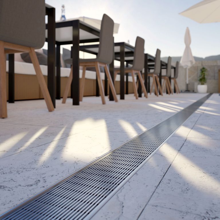 Grated Linear Drainage - Stormtech | IndesignLive