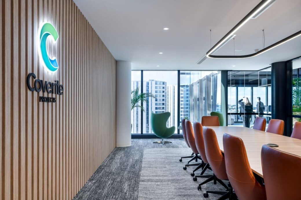 Coverite HQ: Milliken flooring brings warmth