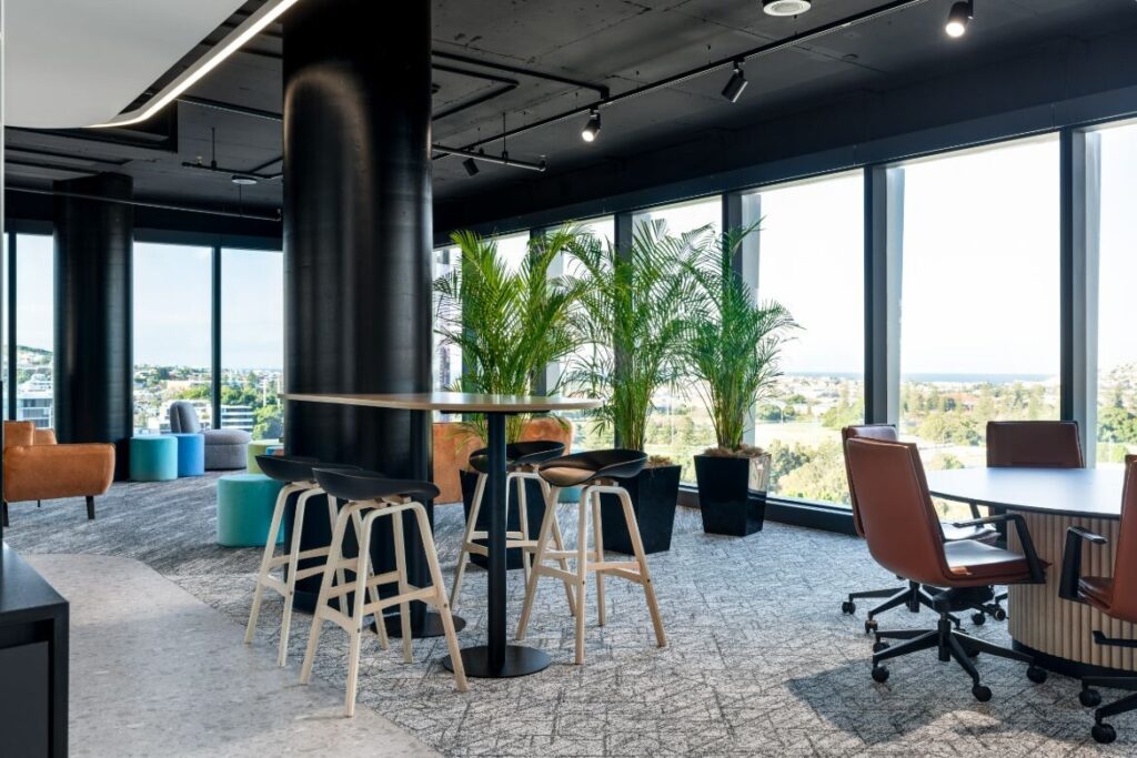 Coverite HQ: Milliken flooring brings warmth