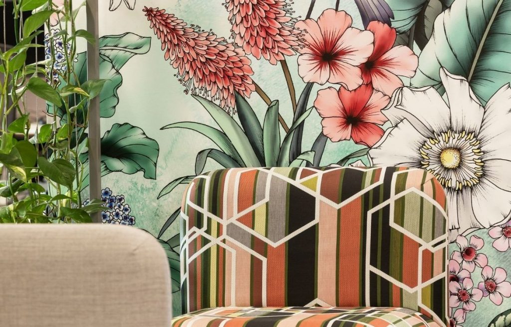 Typoflora: Textiles & Wall Covering - Materialised | IndesignLive