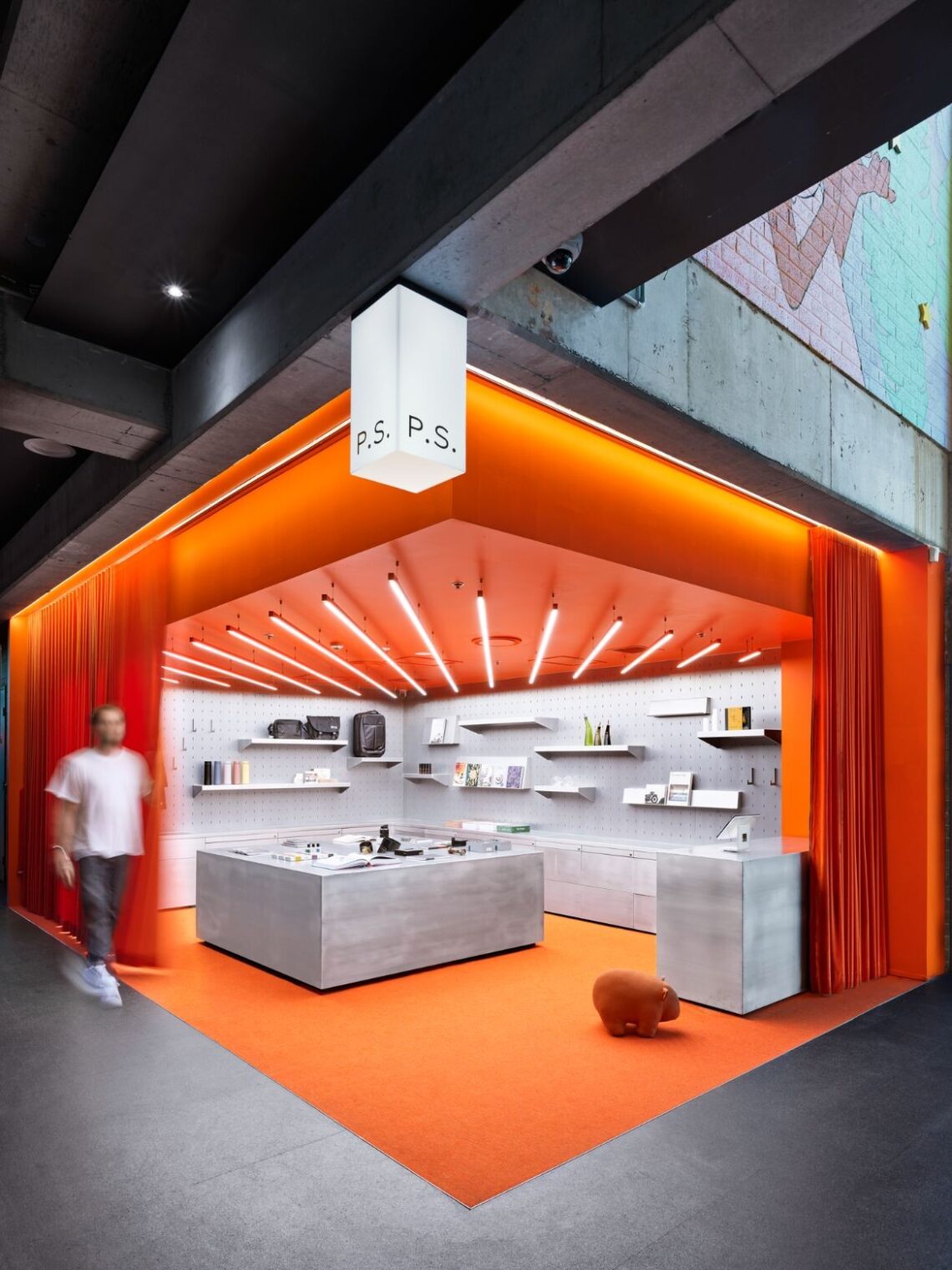 Powerhouse Brisbane's new futuresque retail store | IndesignLive