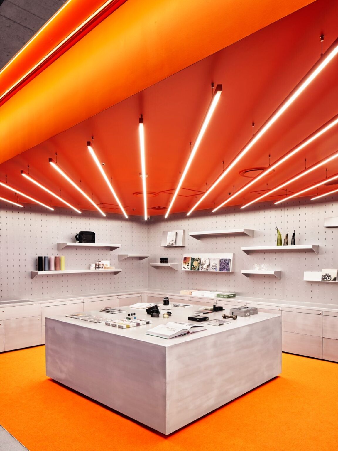 Powerhouse Brisbane's new futuresque retail store | IndesignLive