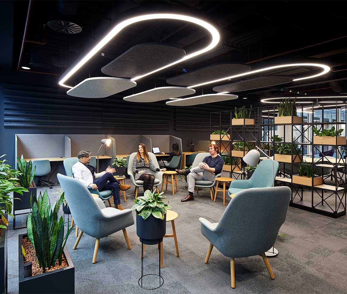 Woven Image - Fuji and Array Acoustic Ceiling | IndesignLive