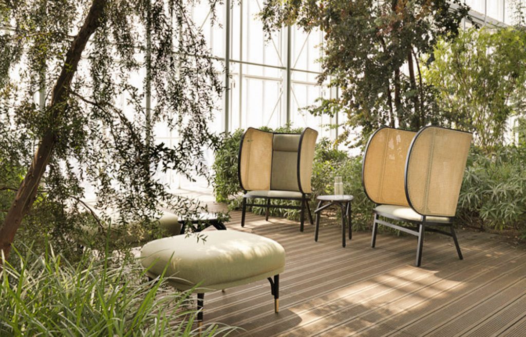 Hideout Lounge Armchair - Space | IndesignLive