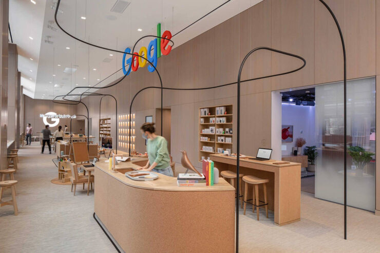 The Google flagship store radiates feel-good vibes | Indesign Live ...