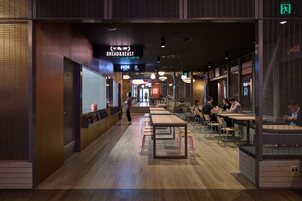 Melbourne gets Kawaii neon food hall | IndesignLive