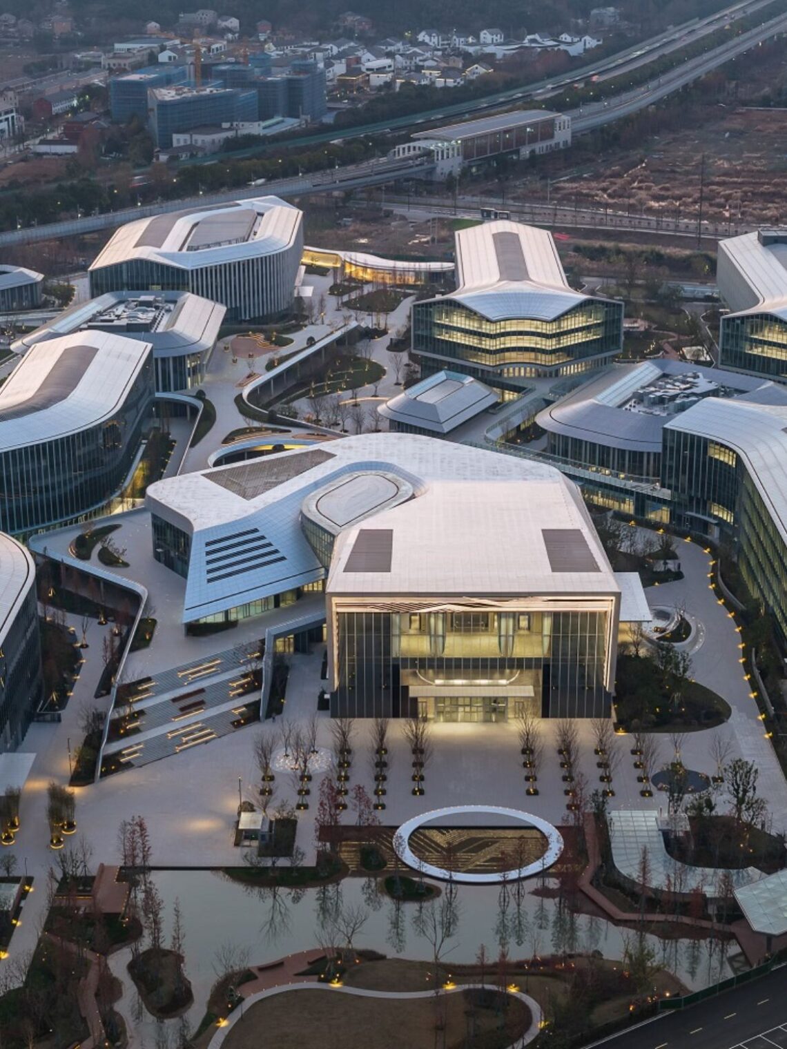 Aedas - Alibaba DAMO Nanhu Industry Park | IndesignLive