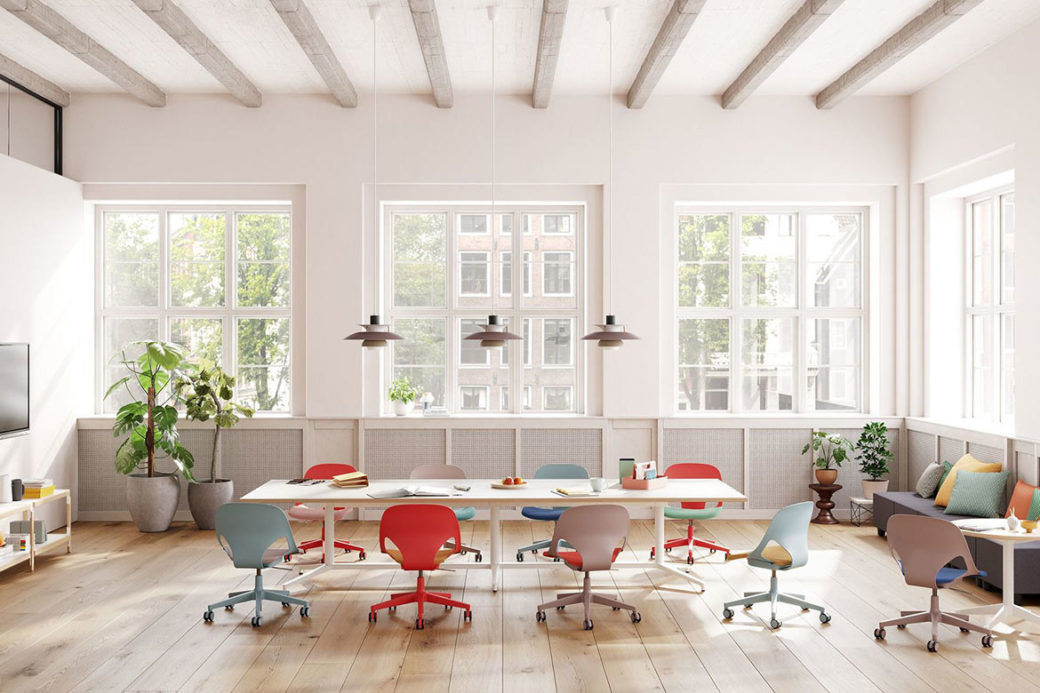 Herman Miller - Dipping offices in colour | IndesignLive