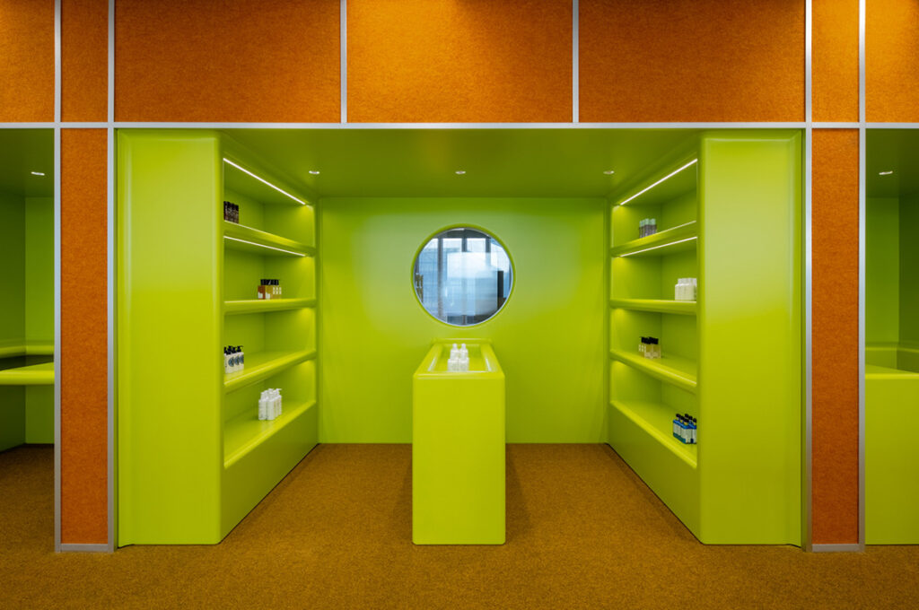 HARMAY cosmetics store presents as an office | Indesign Live: Interior ...