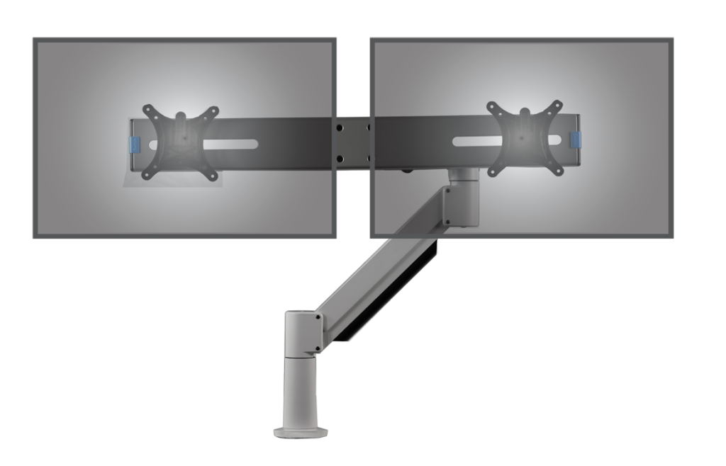 Switch Wing Dual Monitor Arm - Uplifting Solutions | IndesignLive