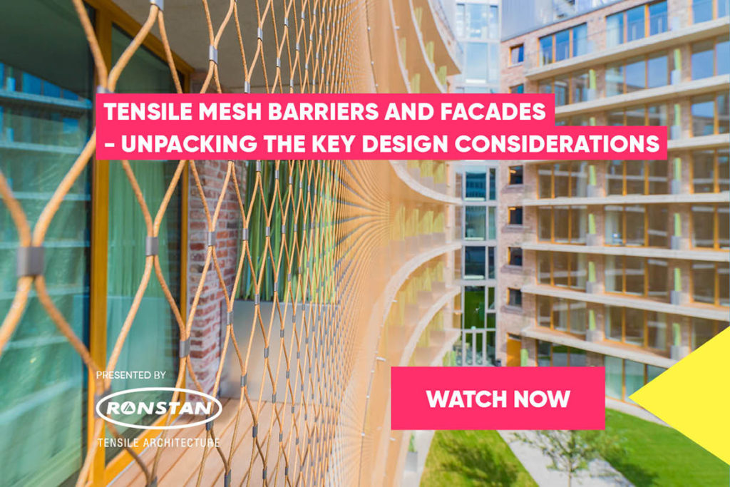 Tensile Mesh Barriers and Facades - Unpacking the Key Design ...