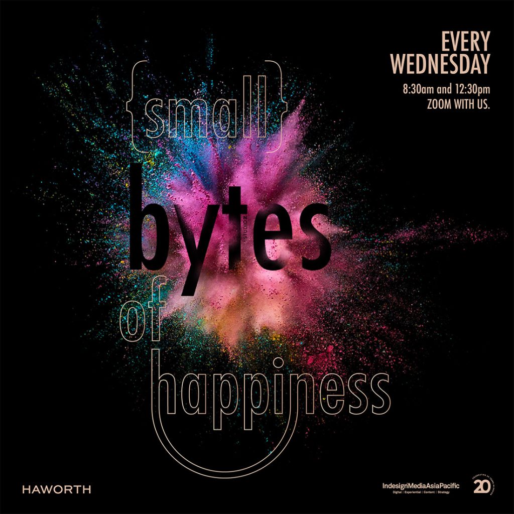 {small} bytes of happiness acknowledges mental health month | IndesignLive