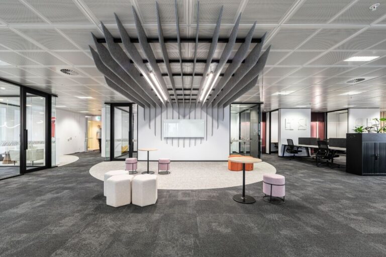 Woven Image - Fuji and Array Acoustic Ceiling | IndesignLive