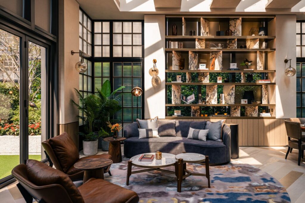 ONE SOHO Clubhouse by via. blends historic arts and contemporary ...