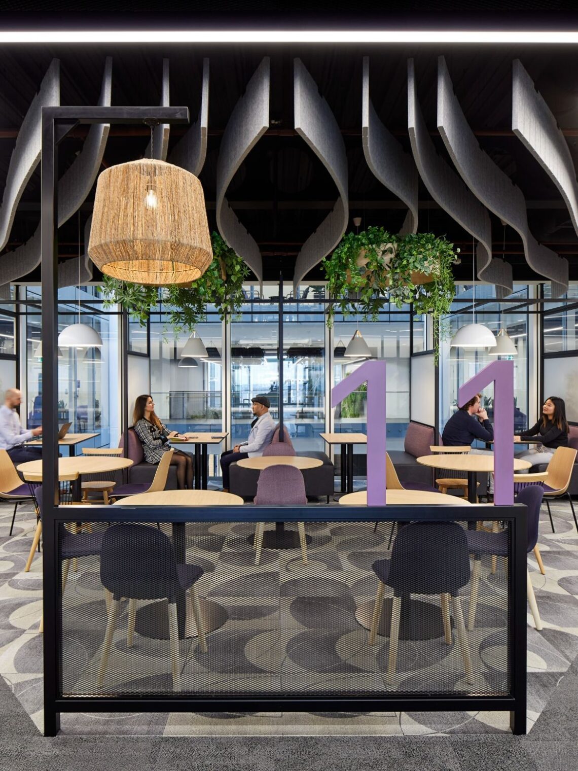 Woven Image - Fuji and Array Acoustic Ceiling | IndesignLive