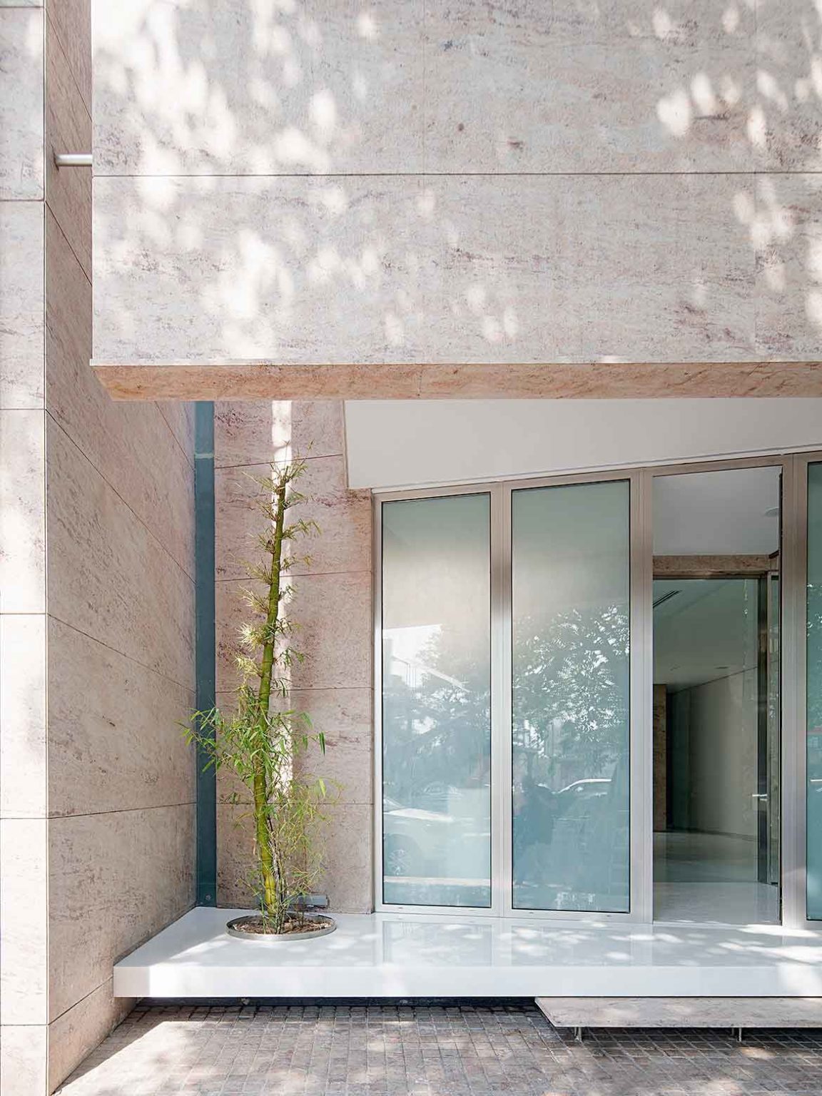 Charged Voids designs the stone-clad Office 543 | IndesignLive