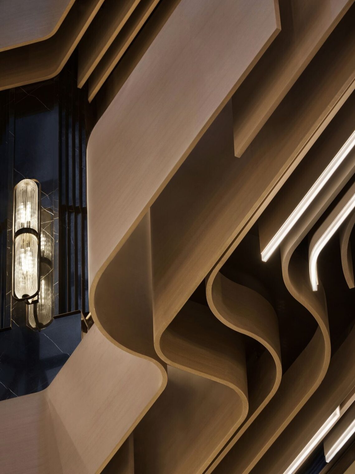 The sky well at Huashang Financial Center | IndesignLive