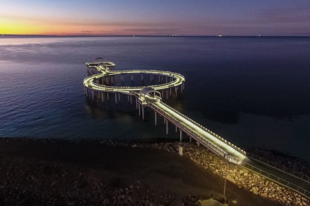 KLIK Systems lighting used in Whyalla Jetty’s design | IndesignLive