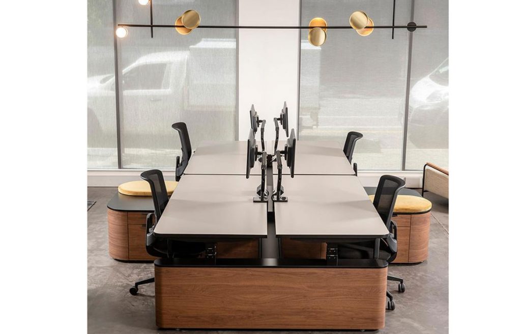 DuO Sit to Stand Workstation - Innerspace | IndesignLive