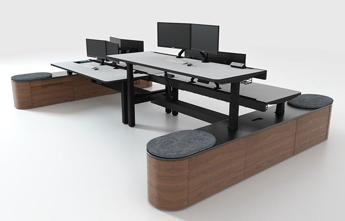 DuO Sit to Stand Workstation | Innerspace | IndesignLive The Collection