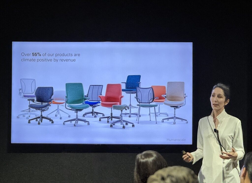 Jane Abernethy on sustainability at Humanscale | IndesignLive