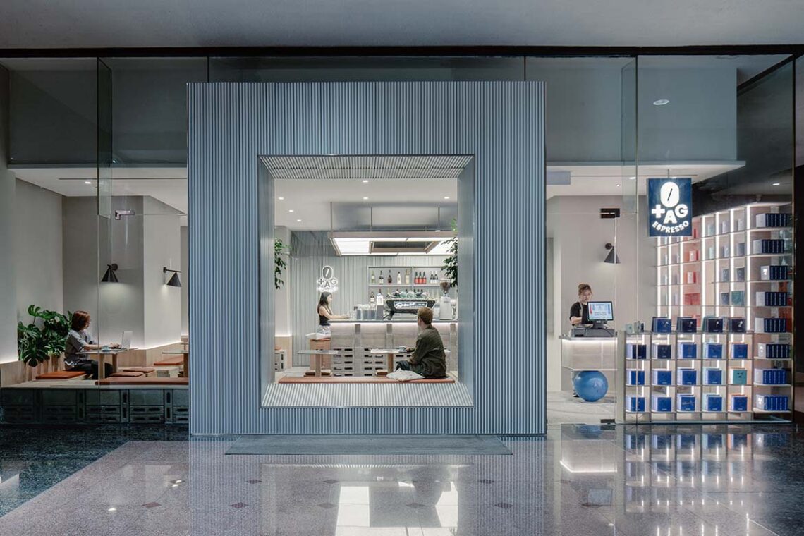 TAG Espresso flagship cafe by Kaizen Architecture fuses nature and ...