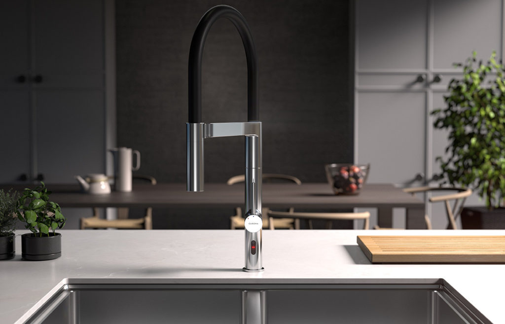 Caroma Liano II Pull Down Sensor Sink Mixer - Caroma | IndesignLive